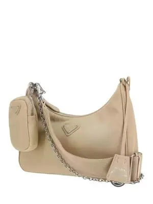 Prada Re-edition 2005 Shoulder Bag - Neutrals