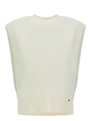 Herno Ribbed-hem Tank Top - Neutrals