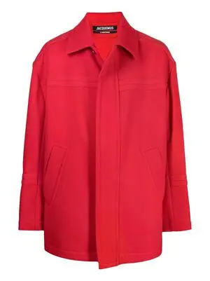 Jacquemus Oversized Straight-fit Jacket - Red