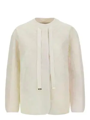 Herno Quilted Crew Neck Jacket - Neutrals
