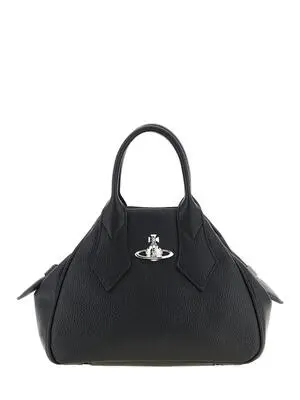 VIVIENNE WESTWOOD Orb Emblem Handbag - Black