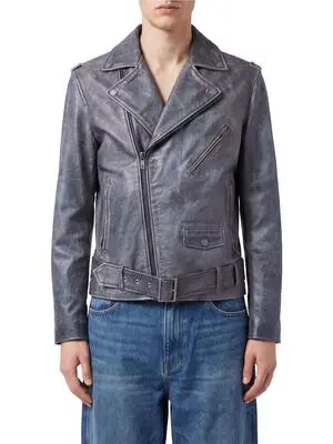 GOLDEN GOOSE Biker Jacket - Black