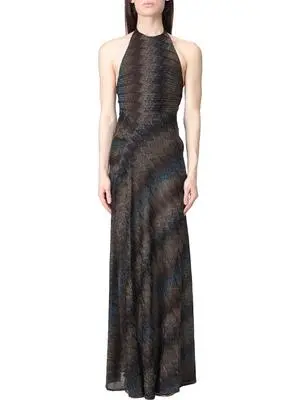 Missoni Halterneck Maxi Dress - Blue