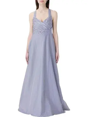 Ralph Lauren Jersey Maxi Dress - Striped
