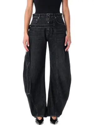 JEAN PAUL GAULTIER Wide Leg Jeans - Black