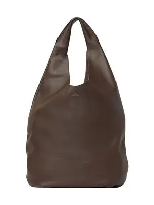 A.p.c. Leather Tote Bag - Brown