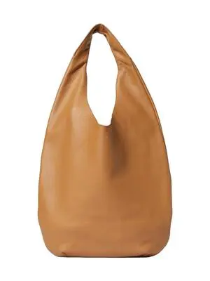 A.p.c. Leather Tote Bag - Camel