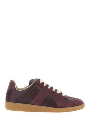 MAISON MARGIELA Replica Low Top Trainers - Brown