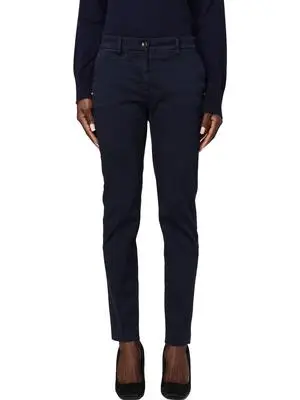 MASON'S Mason's Stretch Cotton Slim Fit Trousers Blue