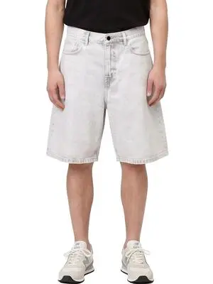 Carhartt Work In Progress Cotton Denim Shorts - Black