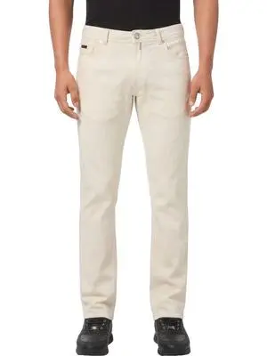 BILLIONAIRE Billionaire Men's Straight Leg Jeans Beige