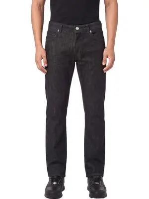 BILLIONAIRE Straight Leg Jeans - Black