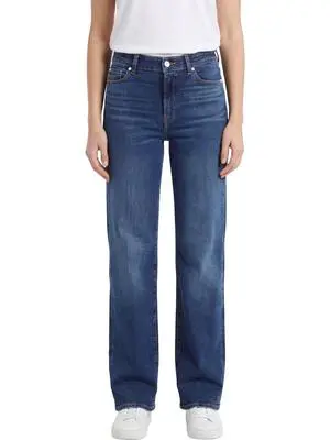 7 For All Mankind Straight Leg Jeans - Denim