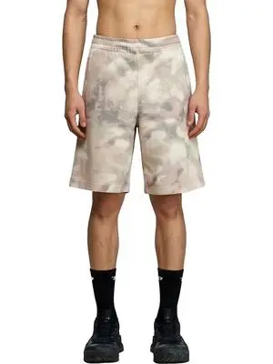DIESEL® Camouflage Cotton Jogging Shorts - Sand