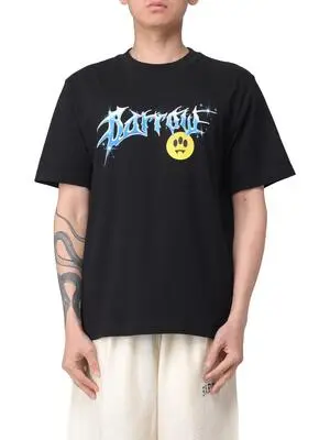 BARROW Cotton T-shirt With Logo - Black