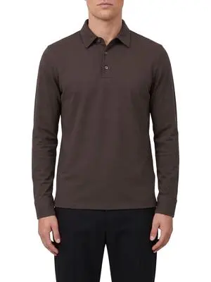 ZANONE Cotton Polo Shirt - Dark
