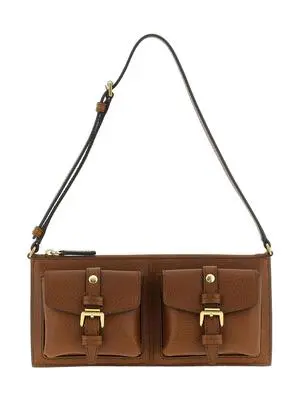 Mulberry Buckled Shoulder Bag - Brown