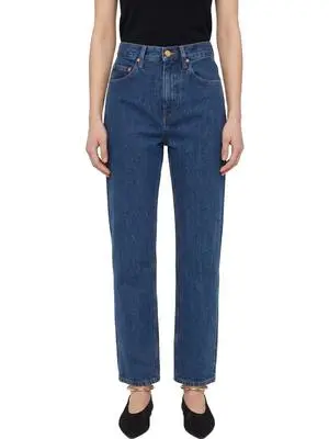 JIL SANDER Straight Cotton Jeans - Denim
