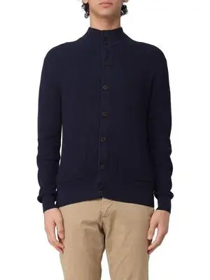 BALLANTYNE Cotton Button-up Cardigan - Blue