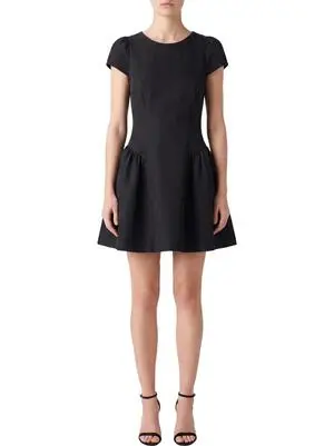 SELF-PORTRAIT Cady Midi Dress - Black