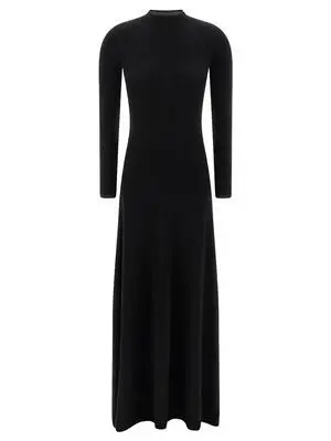 TOM FORD Long Sleeve Maxi Dress - Black
