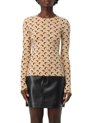 MARINE SERRE Top Colour Camel