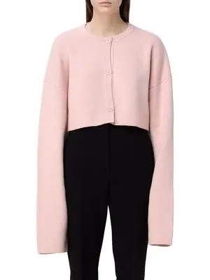 TOTEME Wool Blend Cardigan - Pink