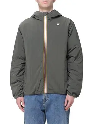 K-WAY Zip Up Hooded Jacket - Olive