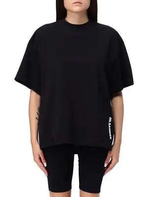 JIL SANDER Relaxed Fit Cotton T-shirt - Black