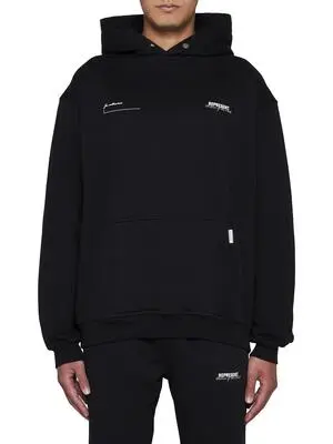 REPRESENT Hooded Sweatshirt - Black