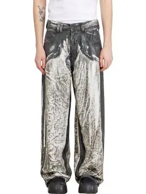 DIESEL® 1997 D-enim Wide Leg Jeans - Grey