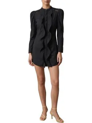 Isabel Marant Étoile Cotton Mini Dress - Black