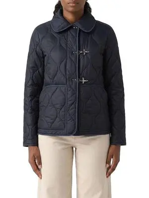 FAY Quilted Down Jacket In Technical Fabric - Blue