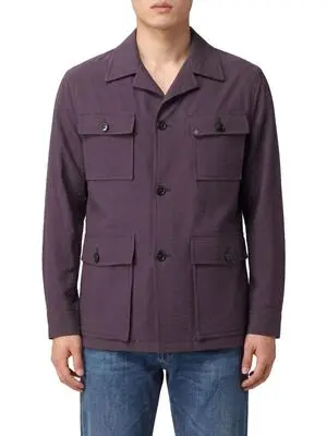 Tagliatore Cotton Shirt Jacket - Brown