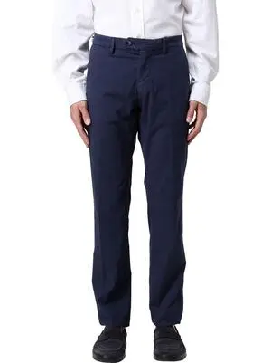 MASON'S Cotton Stretch Chino Trousers - Navy
