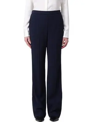 Theory Tailored Wide Leg Trousers - Blue