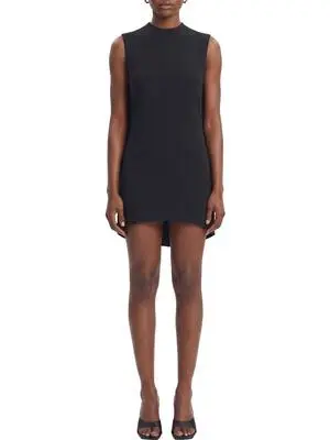 Alexander Wang Stretch Viscose Mini Dress - Black