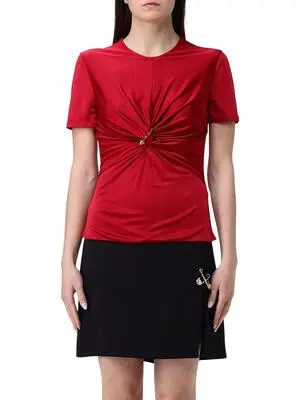 Versace Draped Twist Top - Red