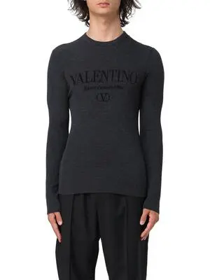 Valentino Garavani Ribbed Knit Jumper - Grey