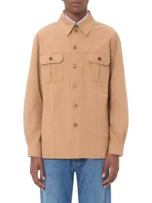 Valentino Garavani Cotton Shirt Jacket - Camel