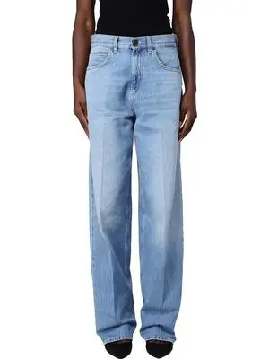 PT TORINO Five-pocket Bleached Denim Jeans - Blue