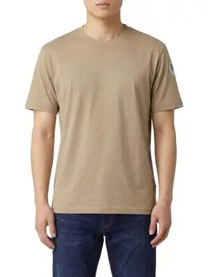 BLAUER. Cotton T-shirt With Logo - Hazel