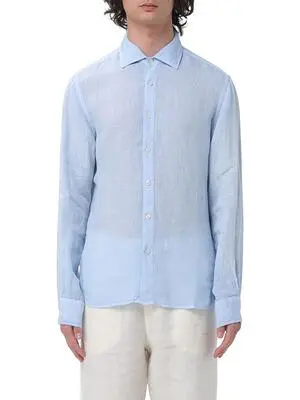 120% Lino Linen Shirt - Blue