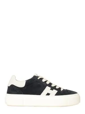 Hogan Hogan Platform Suede Sneakers Black