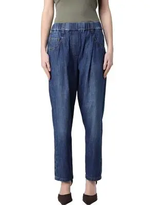 Brunello Cucinelli Baggy Fit Denim Jeans - Blue