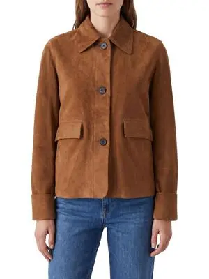 ARMA Suede Jacket - Brown