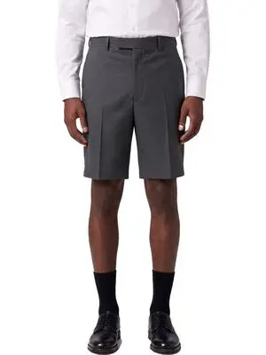 JIL SANDER Tailored Virgin Wool Shorts - Grey