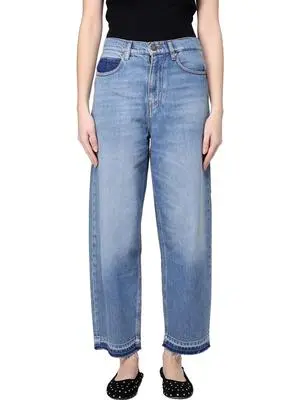 Pinko Wide Leg Jeans - Denim