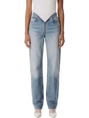 Alexander Wang Straight Leg Jeans - Blue