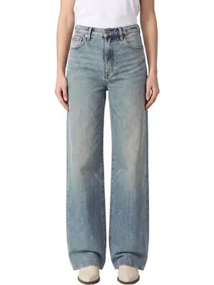 R13 Denim Palazzo Jeans - Blue